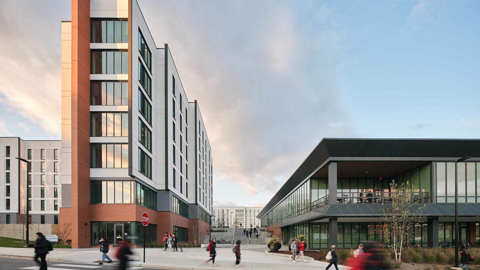 University of Maryland Whittle-Johnson and Pyon-Chen Residence Halls ...