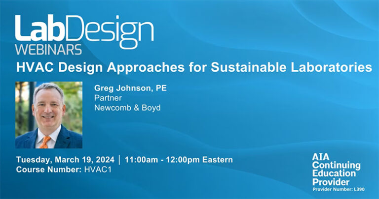 HVAC Design Approaches for Sustainable Laboratories » Newcomb & Boyd