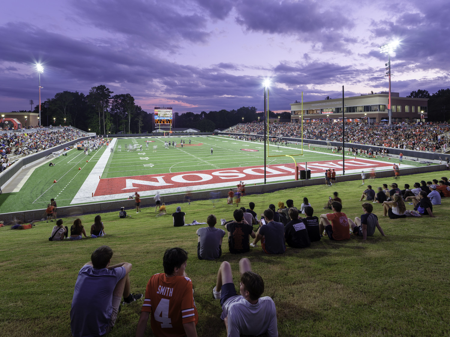Davidson College Football Stadium » Newcomb & Boyd